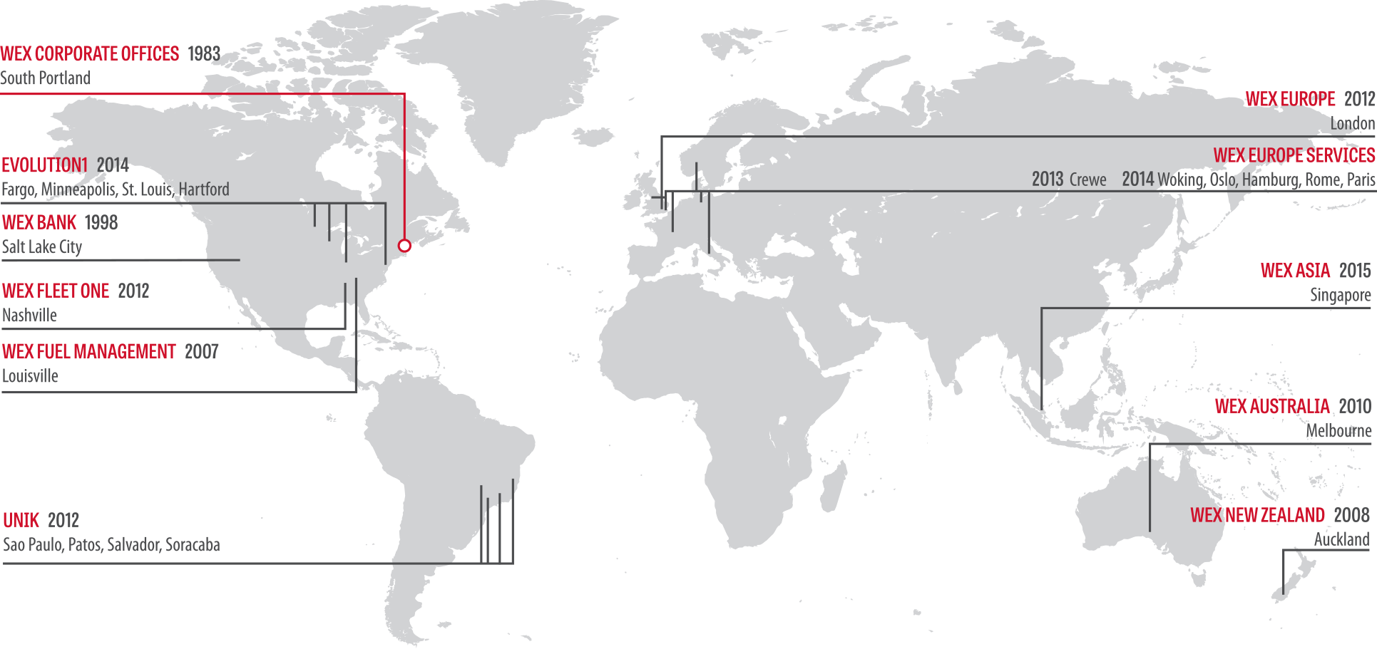 WEX Locations and Offices | WEX Asia